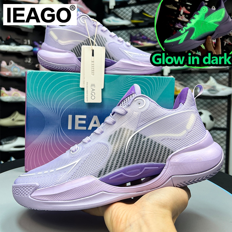 IEAGO Original High Quality Spike Men Basketball Shoes Mesh Tennis ...