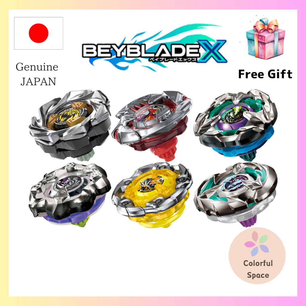 BEYBLADE X Beyblade X Booster UX-06 Booster Leoncrest 7-60GN/ BX-38 Crimson Garuda 4-70TP/ BX-13 ...