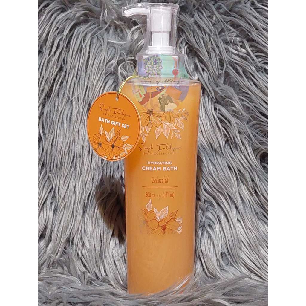 SIMPLE INDULGENCE-HYDRATING CREAM BATH, BEDAZZLED 800ML (BB:MAY2027 ...