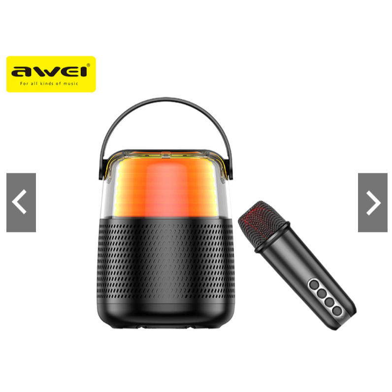 Awei Y387 6W Wireless Bluetooth Speaker RGB Colorful Light Mini ...