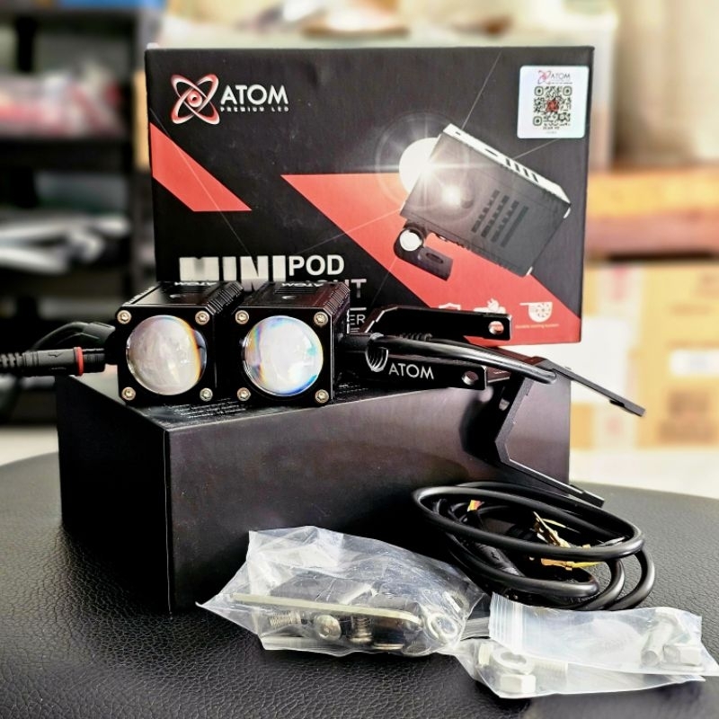 ATOM Mini Pod Light 60W (White/Yellow) | Shopee Philippines