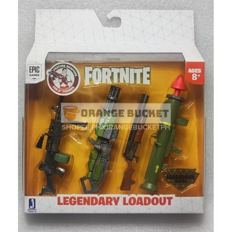 Fortnite Legendary Loadout (NEW) 1/12 Jazwares 1:12 Accessories for ...