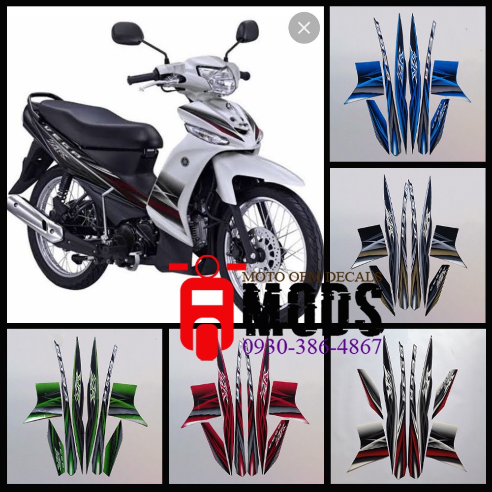 YAMAHA VEGA ZR Stock Decal/Sticker | Shopee Philippines