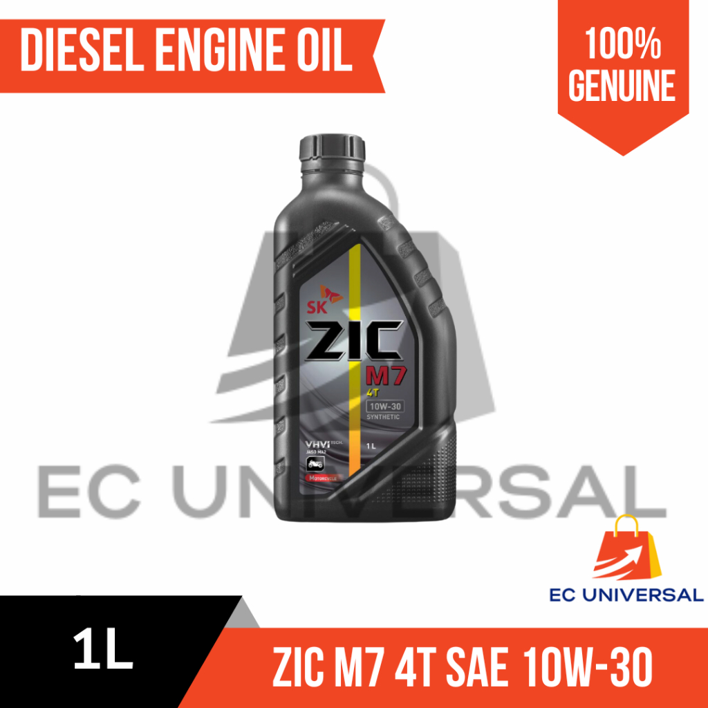 SK ZIC M7 4T 10W-30 Synthetic Motorcycle Oil 1 Liter Per Piece| EC ...