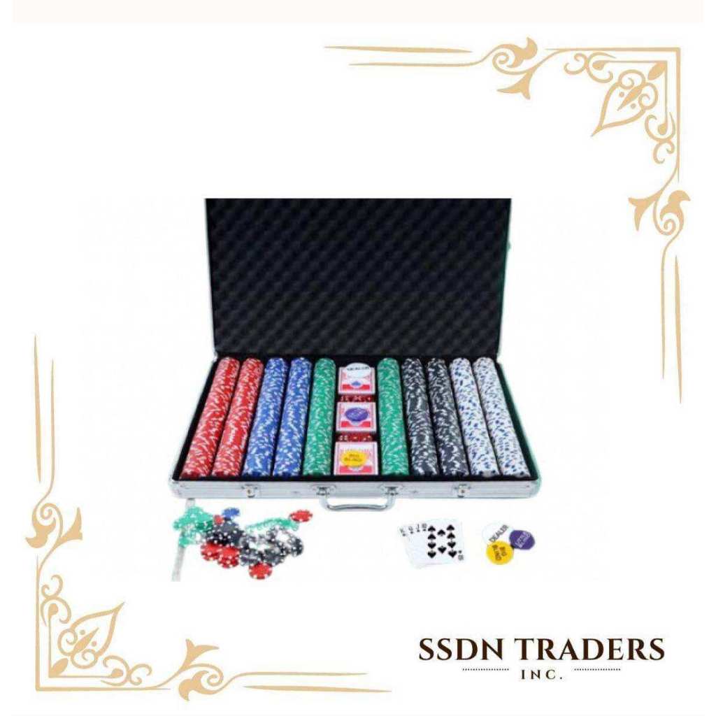 1000 Poker Chips Set | Shopee Philippines