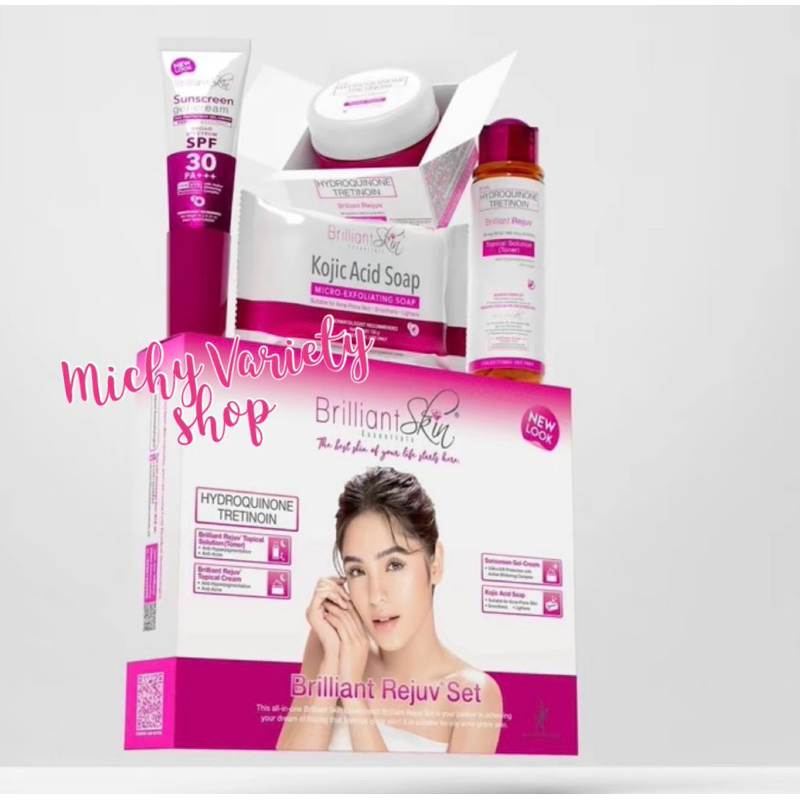 NEW PACKAGING BRILLIANT SKIN REJUVENATING SET | Shopee Philippines