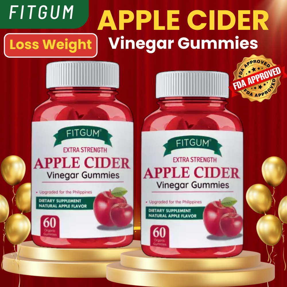 FITGUM Apple Cider Vinegar Gummies Original The Fun And Yummy Way To ...