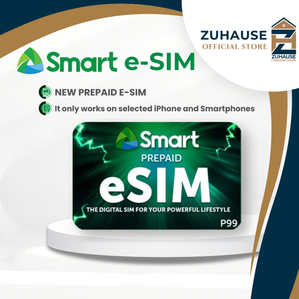 Smart Prepaid Esim with free 21GB load (smart esim) | Shopee Philippines