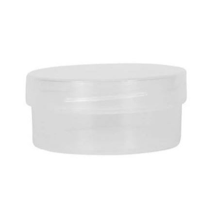 Round Tub Jar Empty Translucent Container 100G | Shopee Philippines