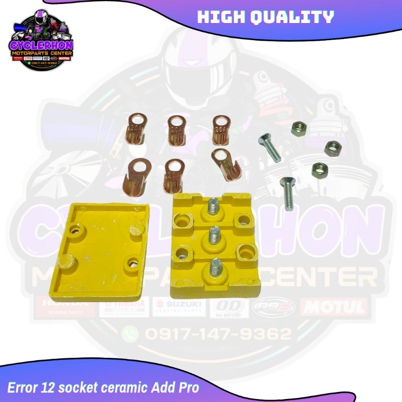 Error 12 socket ceramic add pro Nmax v1 & v2 with heavy duty copper ...