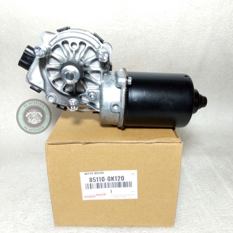 (85110-0K120) Wiper Motor for Toyota Fortuner/ Innova 2016-Up | Shopee ...