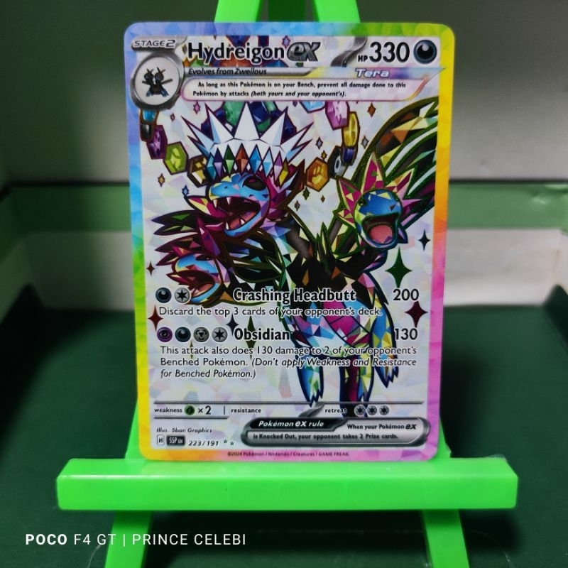 Pokemon TCG - Hydreigon ex Full Art Tera | Shopee Philippines