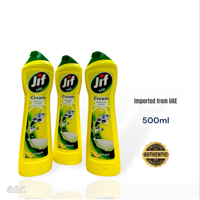 JIF Cream with Micro Crystals Lemon 500ml (per piece) | Shopee Philippines