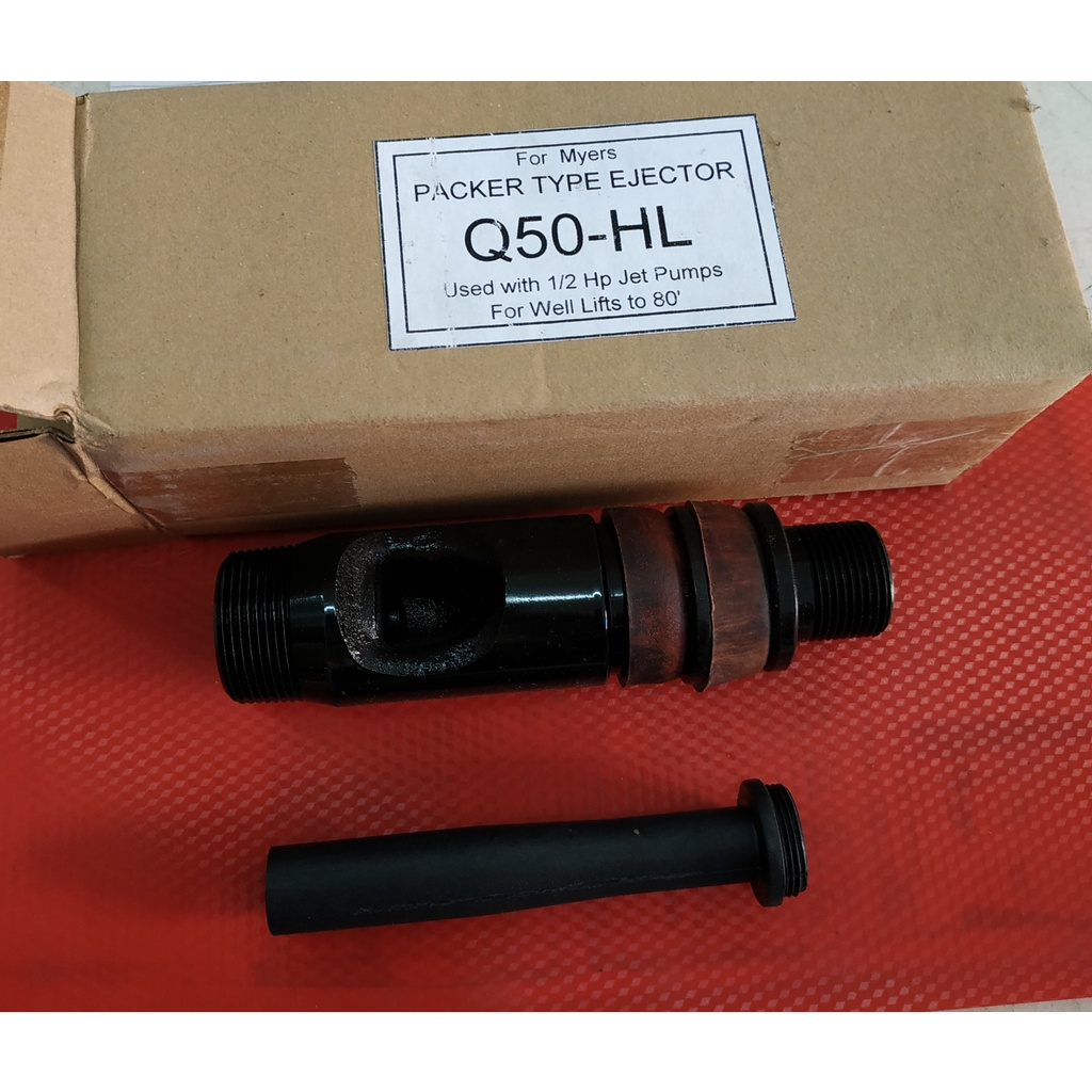 Ejector Q50HL Packer Type for Myers ️ For Deep Well Pumps ️ For 2 inch ...