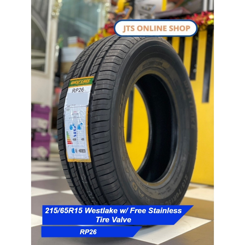 215/65R15 Westlake RP26 w/ Free Stainless Tire Valve | Shopee Philippines
