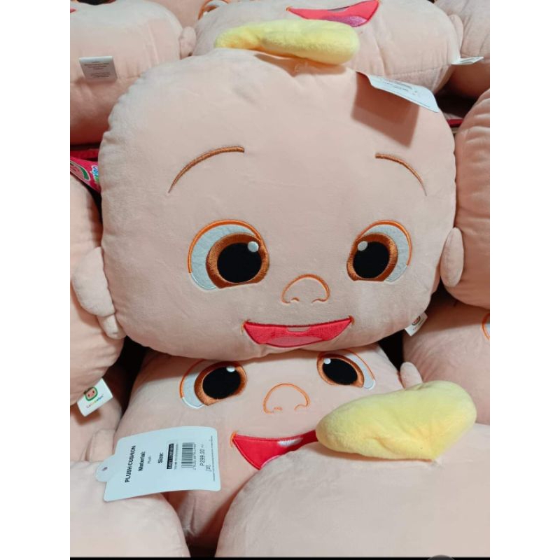 Character Cocomelon pillow head stuff toy mall pull out | Shopee ...