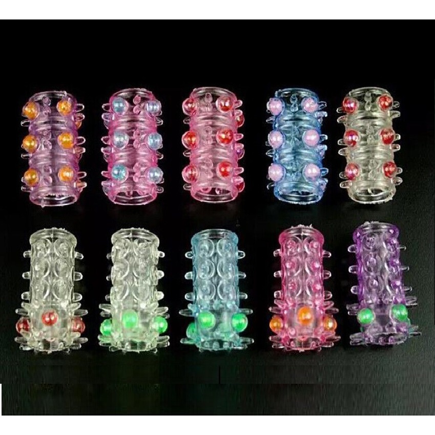 Supreme Dotted Bolitas Rambutan Silicone Ring Delay Sensual Toys ...