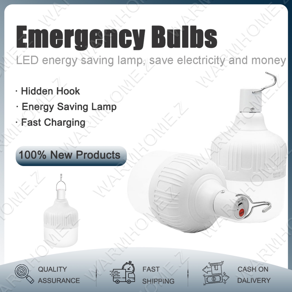 LED emergency light bulb, USB charging light bulb, waterproof camping ...