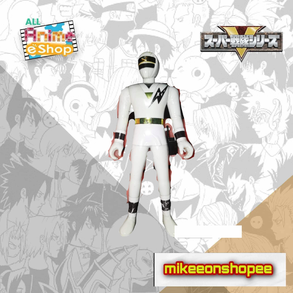COD AUTHENTIC Bandai Mighty Morphin Power Rangers White Alien Ranger ...