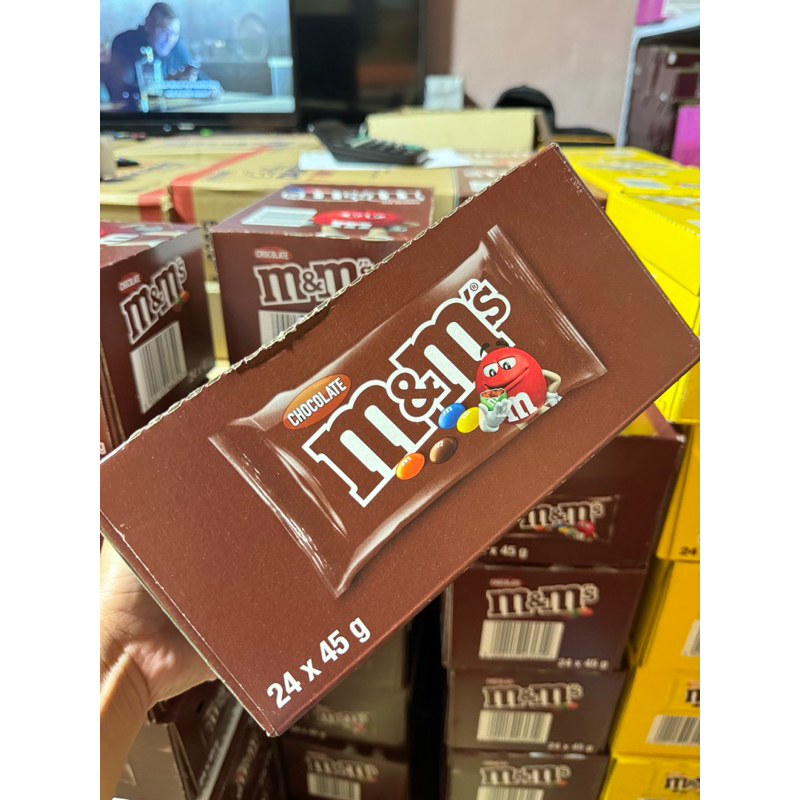 M&Ms Chocolate 45g x 24 packs (June 2026 Expiry) | Shopee Philippines