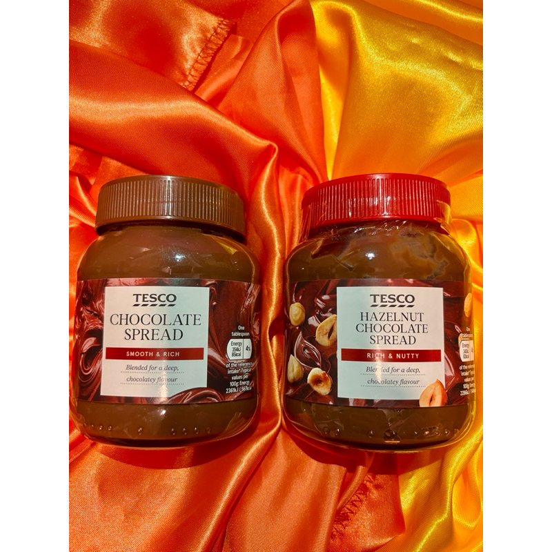Tesco Hazelnut Chocolate and Chocolate Spread Spread 400g (Imported ...