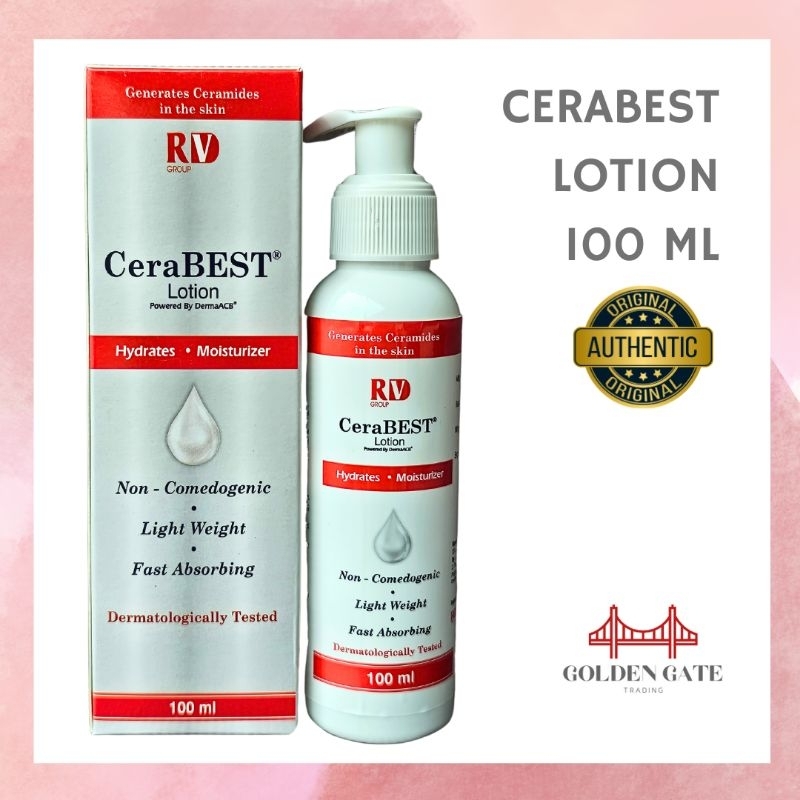 CeraBEST Lotion 100ml (EXPIRY APRIL 30, 2026) | Shopee Philippines