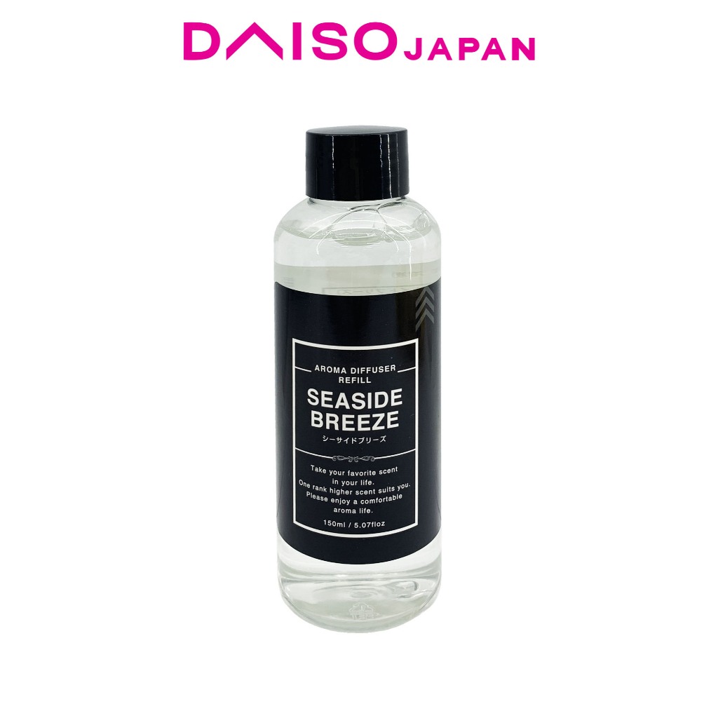 Daiso Seaside Breeze Scent Aroma Diffuser Refill (150ml) | Shopee ...