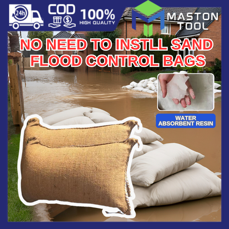 60*40cm Flood Bag Water Barrier Lightweight Reusable The Sand-Free ...