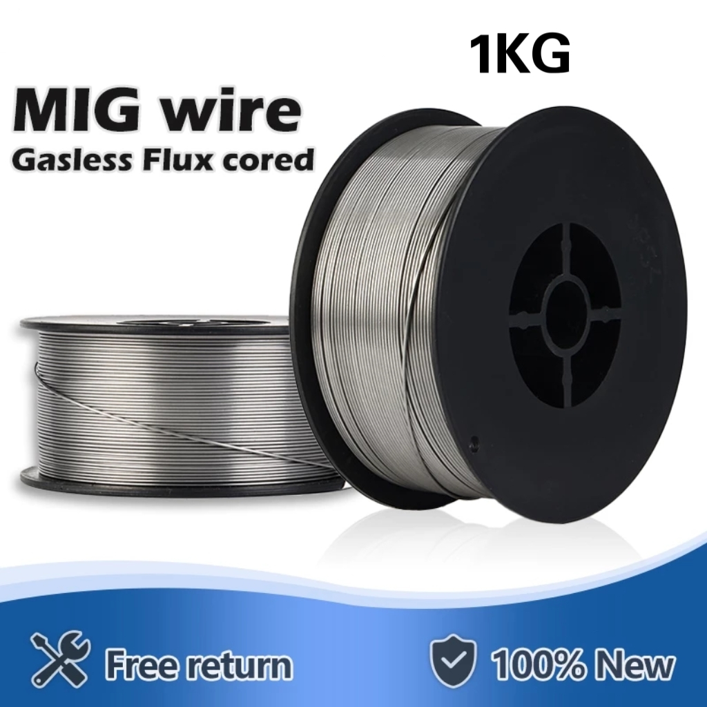 Mig Wire 0.8mm/0.9mm/1.0mm - 1Kg. Gasless Steel Flux Cored Wire MIG E71T-11 Mig Wire Mig Wire ...