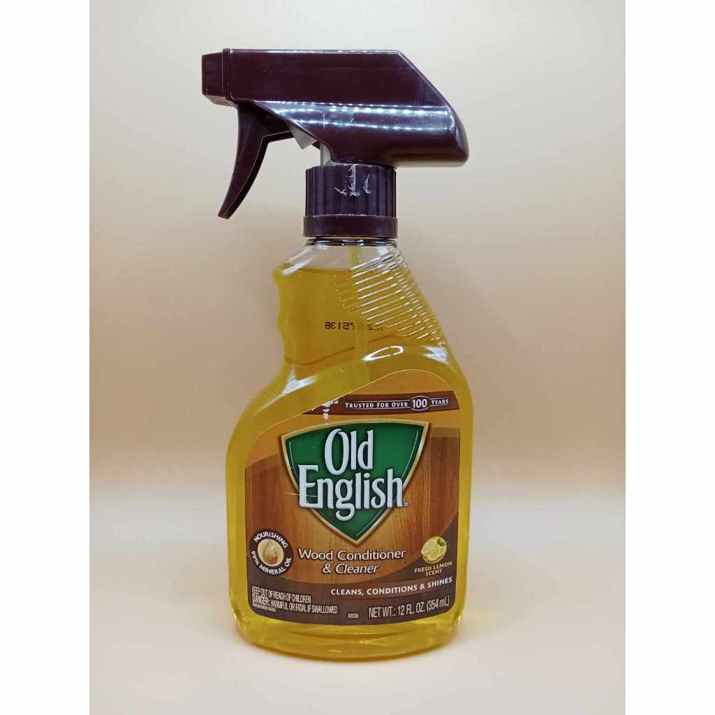 Old English Oil Trigger Wood Conditioner & Cleaner - 354 mL | Shopee ...