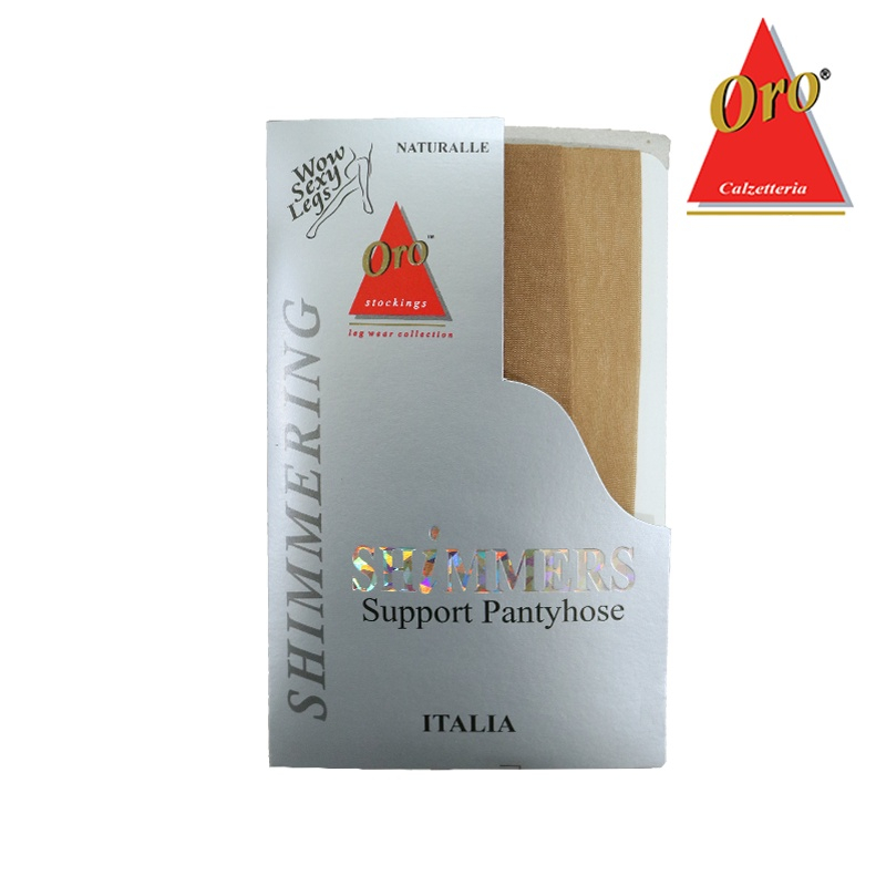 Oro Shimmers Support Pantyhose 1 Pair 15 Den | Shopee Philippines
