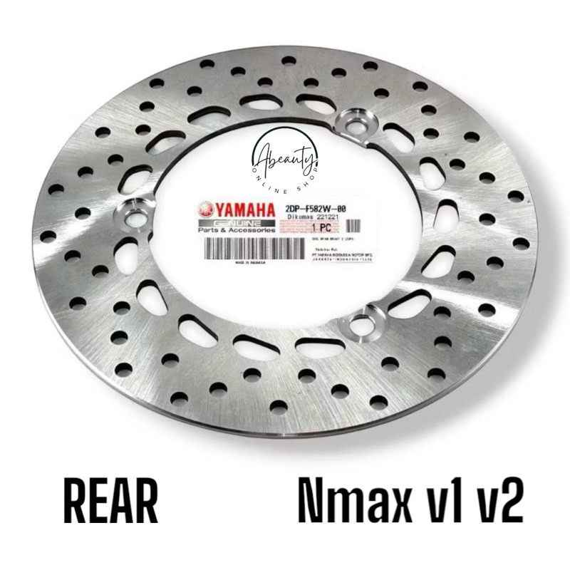 Rotor Disc Rear for Yamaha Nmax v1 v2 Genuine Parts | Shopee Philippines