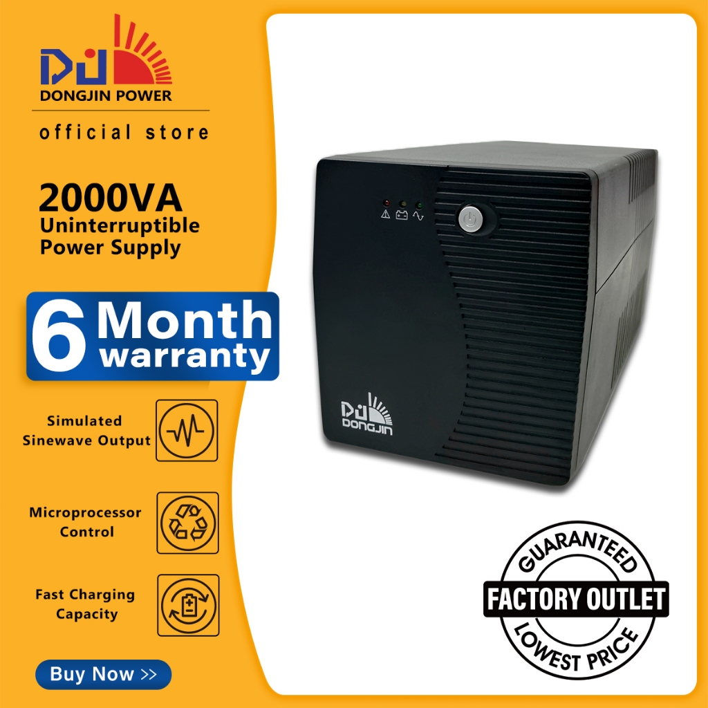 DongJin Power Uninterruptible Power Supply 2000VA with AVR UPS for ...