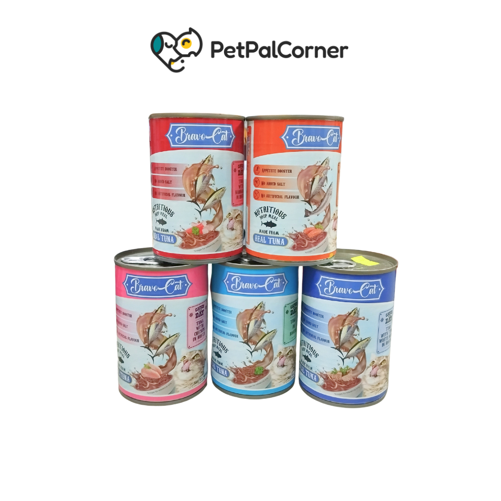 Bravo Cat Tuna in Broth 400g | Shopee Philippines
