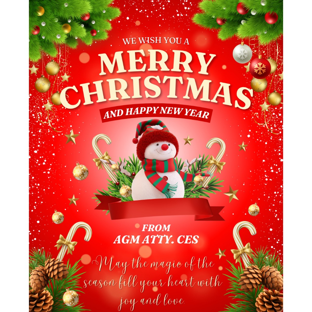 Merry Christmas 2024 Xmas Christmas Sticker Label for Lootbags Birthday ...
