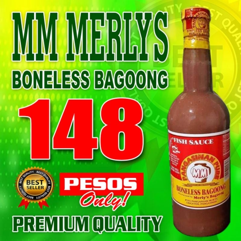 MM MERLY'S Bagoong Pangasinan Pride 750ML | Shopee Philippines