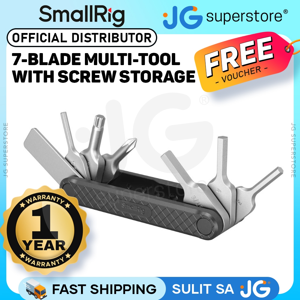 [CLEARANCE] SmallRig 7-Blade Multi-Tool - Screw Storage - Available in ...