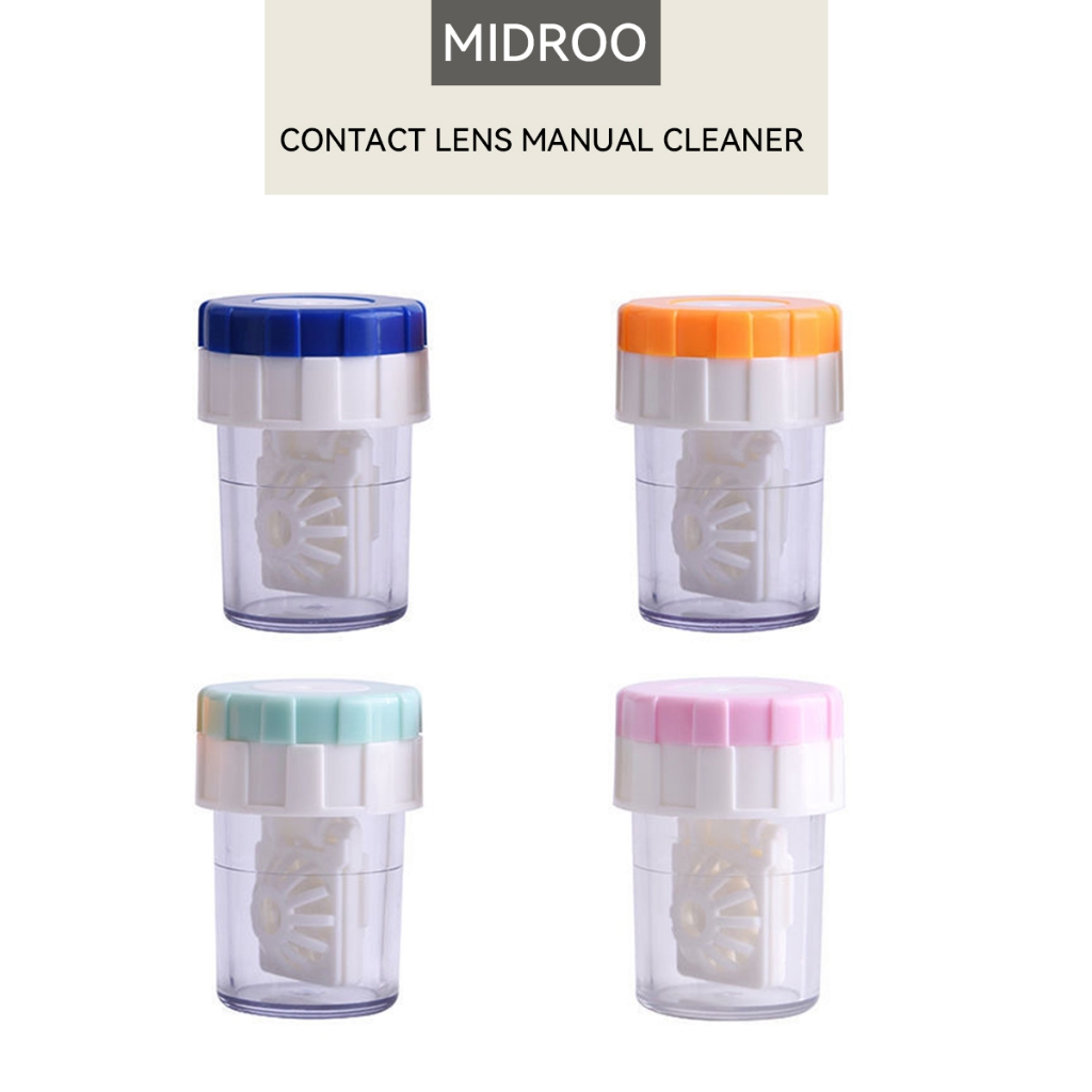 Midroo Portable Manual Rotating Contact Lens Cleaner For Daily Travel ...