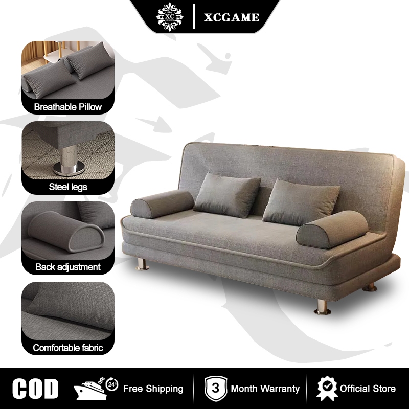 Multifunctional sofa bed Folding sofa Dual use sofa Rollaway bed Fabric ...
