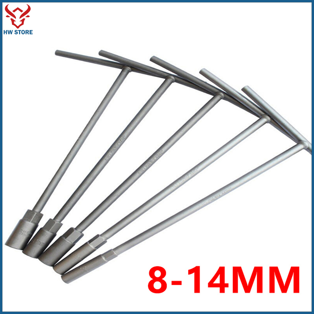4/5PCS T-handle socket wrench set 8/10/12/13/14 T-wrench tool set T ...