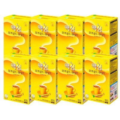 (Fast Shipping])Maxim Mocha Gold Mild Korean Coffee Mix 100 Sticks x ...