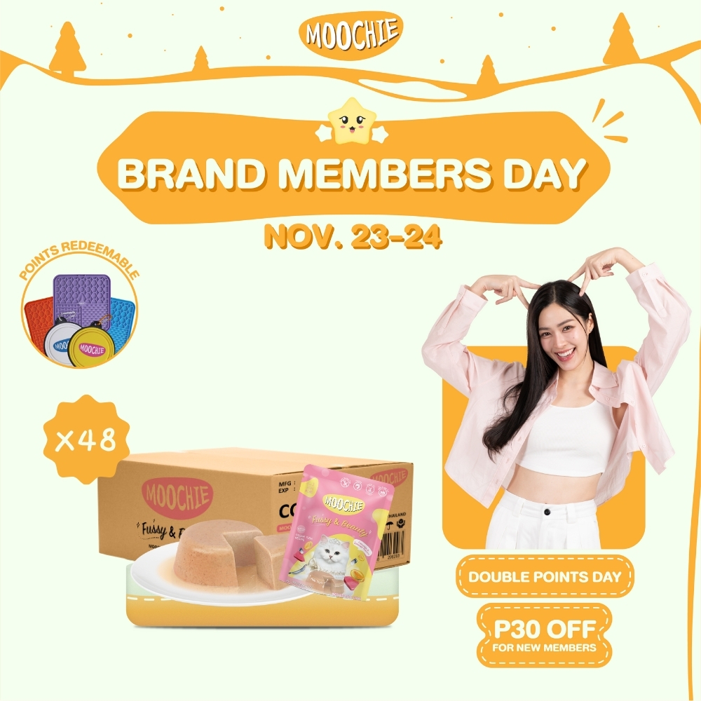 Moochie Savers Pack Fuss & Beauty Wet Cat Food Complete & Balanced Nutrition for Feline Care 70g ...