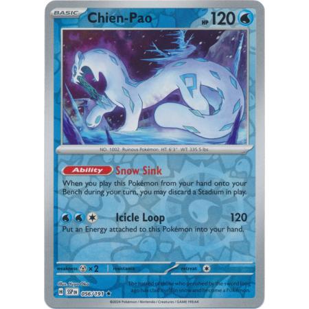 Chien-Pao - 056/191 - Holo Rare Scarlet & Violet: Surging Sparks Singles | Shopee Philippines
