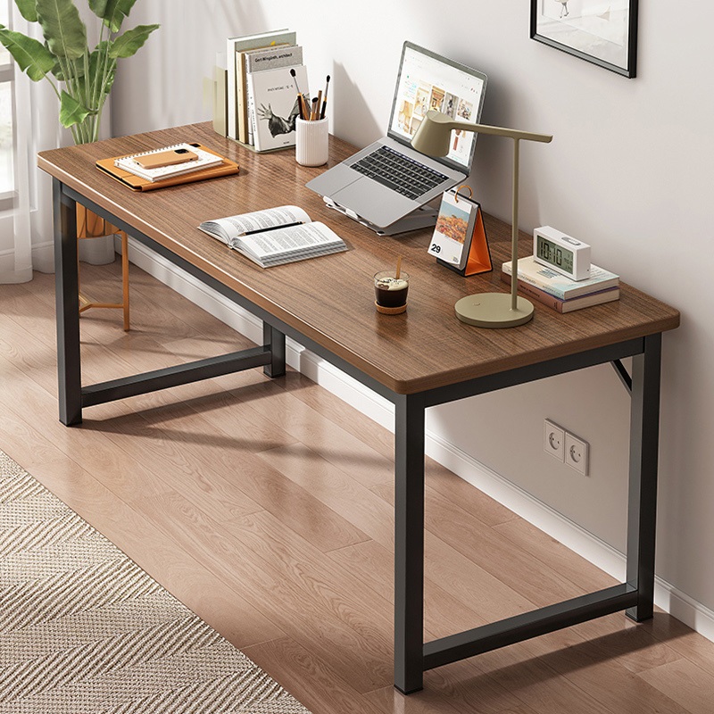 Multi-Function Steel-Wood Office Desk Computer Desk Study Desk | Shopee ...