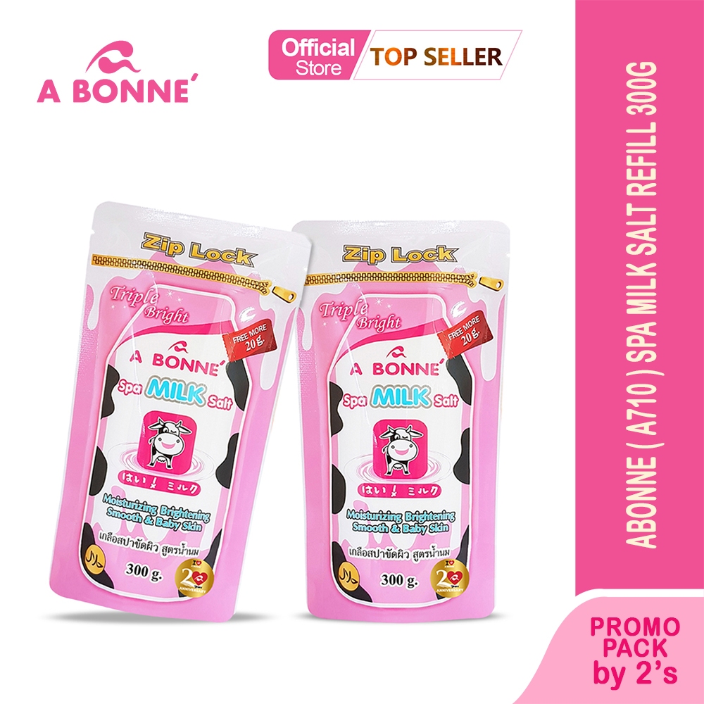【Bundle of 2 Spa Salt】Abonne Spa Milk Salt Scrub | Shopee Philippines