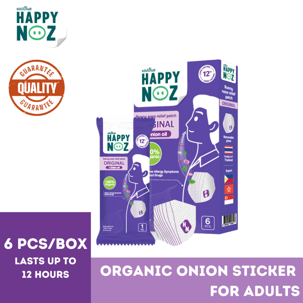 Adult Happy Noz Original Onion Stickers | Shopee Philippines