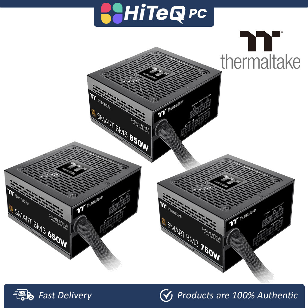 HiteqPC | Thermaltake Smart BM3 80+ Bronze Semi-Modular PSU 650/750/850 ...