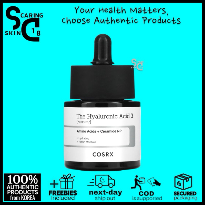 [EXP. 2026] Cosrx The Hyaluronic Acid 3 Serum 20ml by Skincaring18 SK | Shopee Philippines