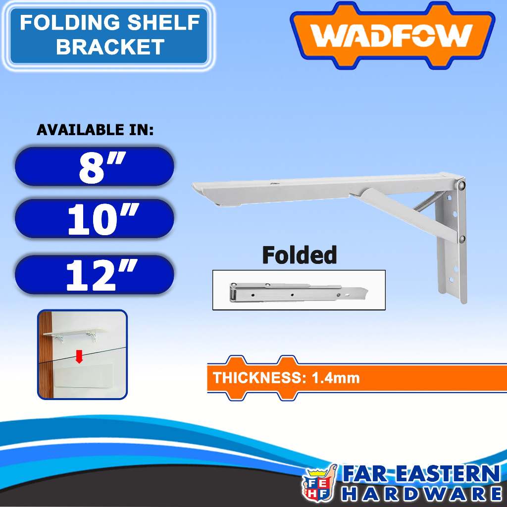 WADFOW Folding Shelf Bracket WFHT | Shopee Philippines