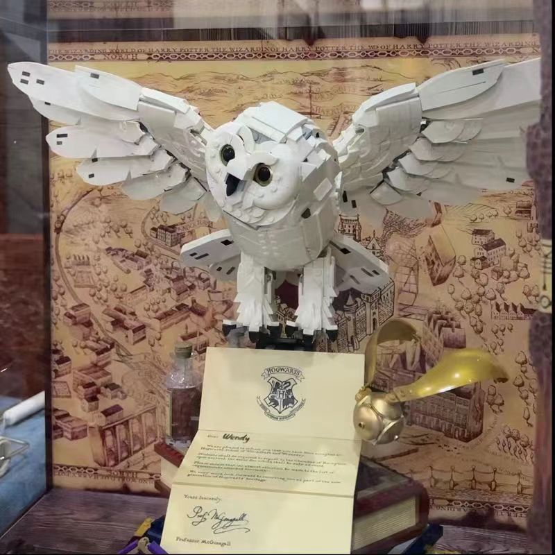 Harry Potter Series Building Blocks Toy Magic Owl Building Blocks ...